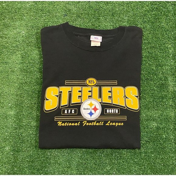 NFL | Shirts | Vintage Ytk Nfl Team Pittsburgh Steelers Graphic Logo ...